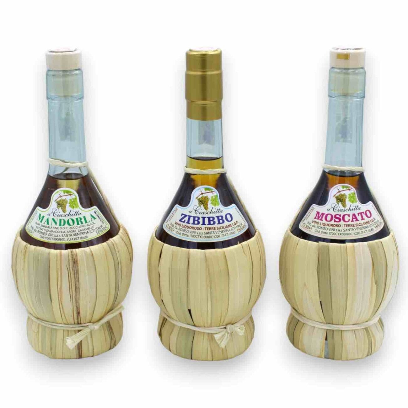 Bomboniera Matrimonio Romeo Vini Fiaschetto Sicilia